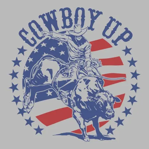 LOST GODS American Cowboy Up Graphic T-shirt