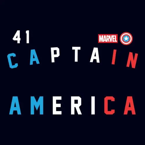 MARVEL Forty One Captain Graphic T-shirt