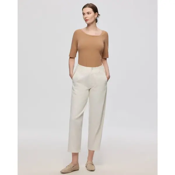 JUANA Denim Atelier Barrel Jeans - White