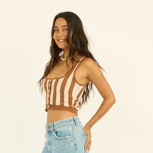 SISSTR REVOLUTION Marlie Sweater Knit Tank Top