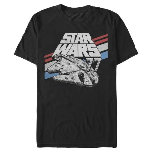 STAR WARS Monochrome 77 Logo Graphic T-shirt