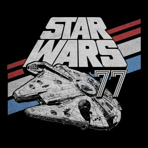 STAR WARS Monochrome 77 Logo Graphic T-shirt