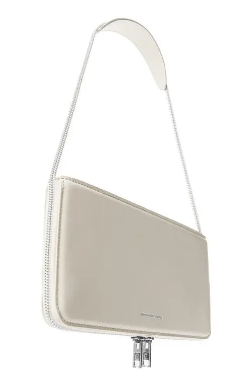 Alexander Wang Siren Studded Leather Shoulder Bag - Vanilla