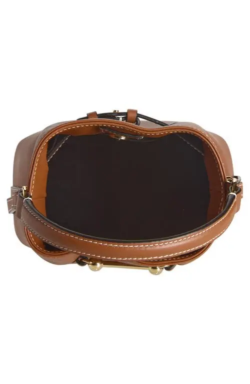 Strathberry Mini Corda Leather Bucket Bag