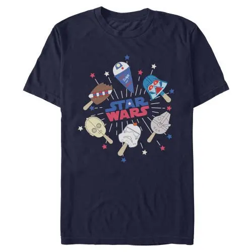 STAR WARS Red White And Popsicles Graphic T-shirt