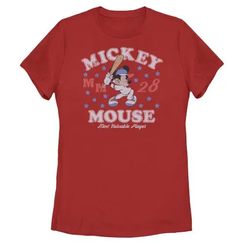MICKEY & FRIENDS Most Valuable Baseball Player Graphic T-shirt