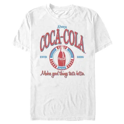 COCA COLA Makes Good Things Better Graphic T-shirt