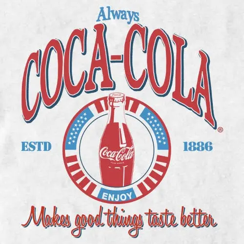 COCA COLA Makes Good Things Better Graphic T-shirt