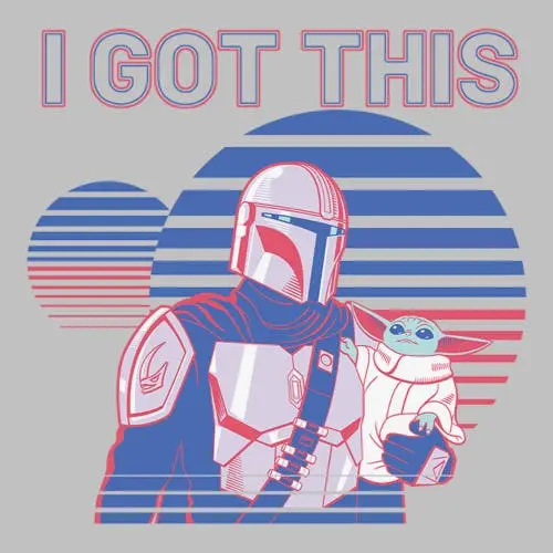 STAR WARS: THE MANDALORIAN Star Wars The Mandalorian I Got This Duo Graphic T-shirt