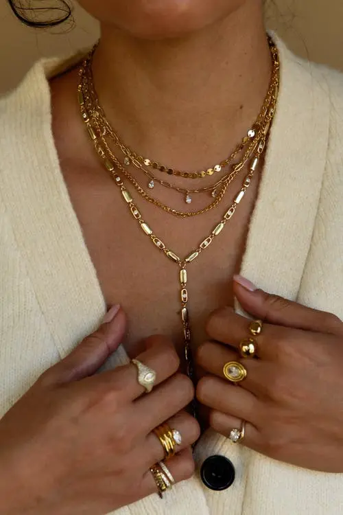 BEADS BY TARA Nellie Lariat Necklace