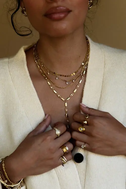 BEADS BY TARA Nellie Lariat Necklace