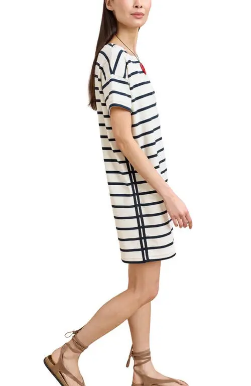LA LIGNE Breton Stripe T-shirt Dress