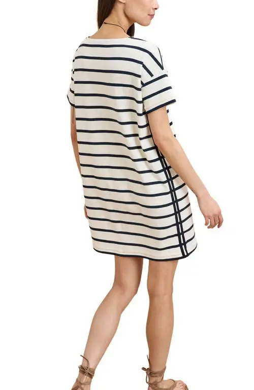 LA LIGNE Breton Stripe T-shirt Dress