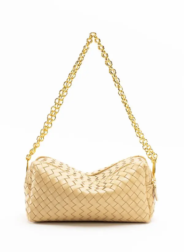 ELLEME Trousse Chain Woven Leather Bag
