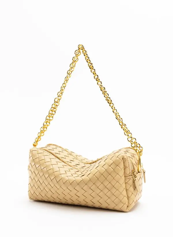 ELLEME Trousse Chain Woven Leather Bag