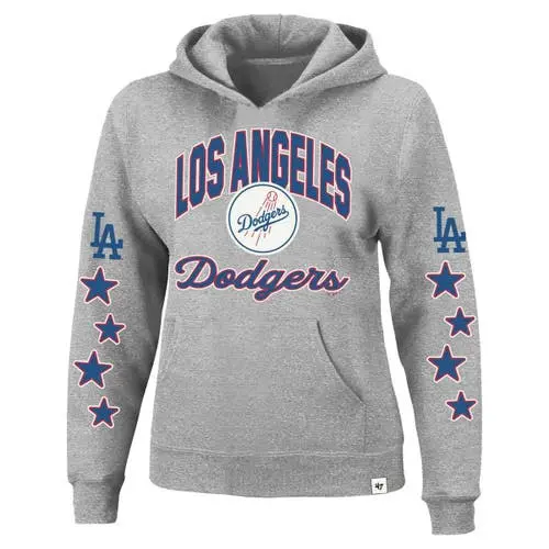 '47 47 Los Angeles Dodgers Starry Eye Hoodie - Heather Gray