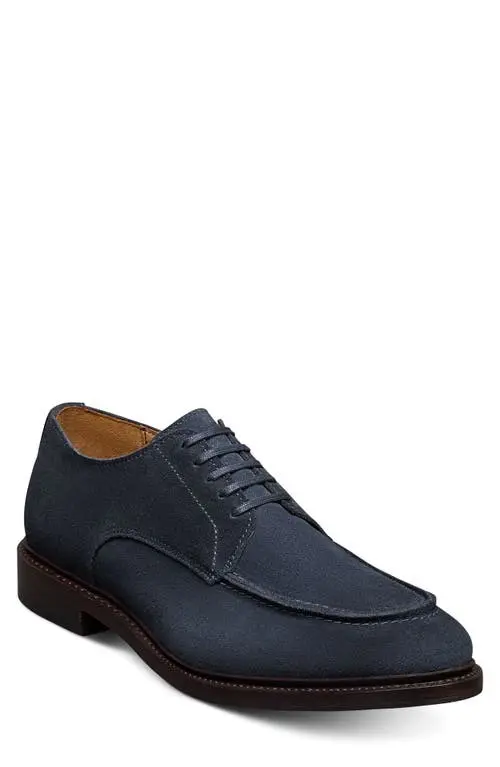 Allen Edmonds Rivington Suede Moc Toe Derby - Navy Suede