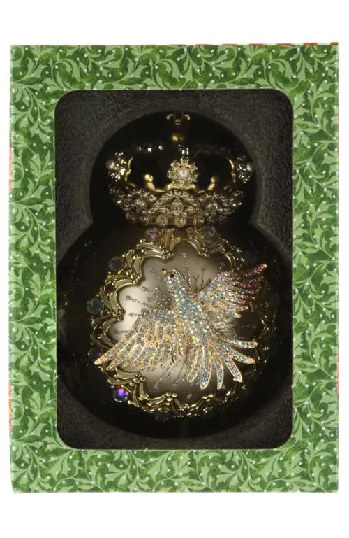 MARK ROBERTS Crown Jewels Ornament - Gold