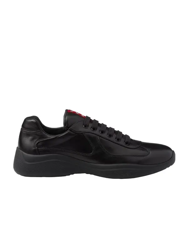 Prada America's Cup Nappa Leather Sneakers
