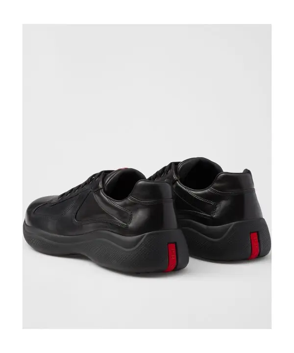 Prada America's Cup Nappa Leather Sneakers
