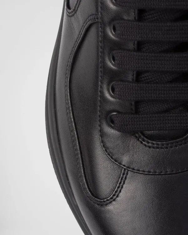 Prada America's Cup Nappa Leather Sneakers