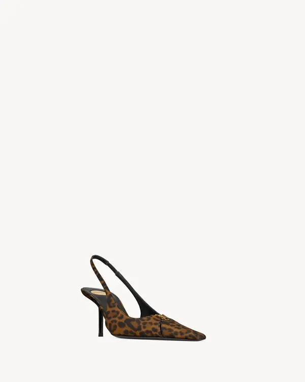 Saint Laurent Babylone Bretueil Slingback Pumps