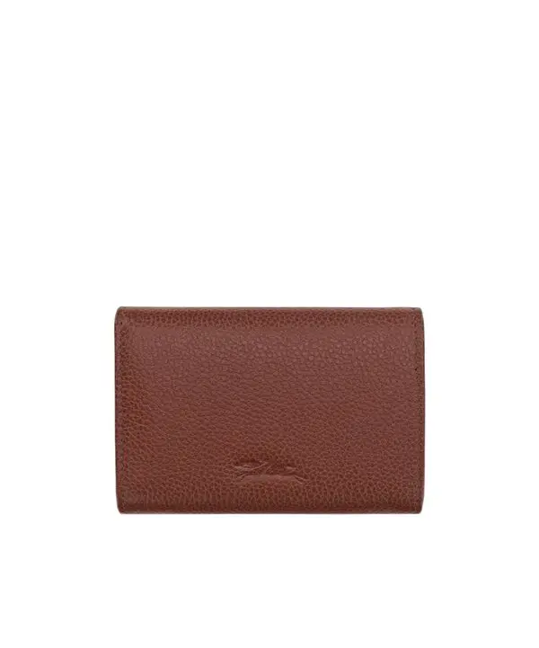 Longchamp Compact Leather Wallet