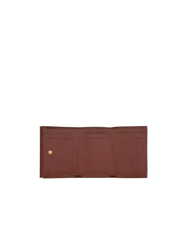 Longchamp Compact Leather Wallet