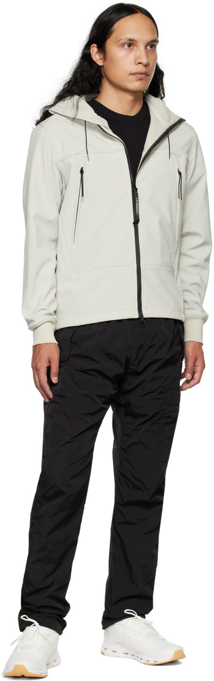 C.P. COMPANY Side Logo-plaque Detail Trousers