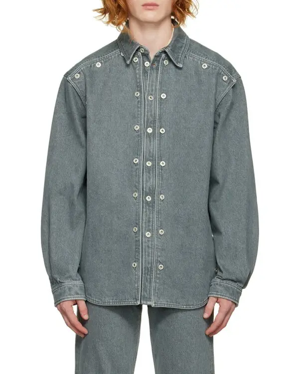 Y/project Classic Button Panel Denim Shirt