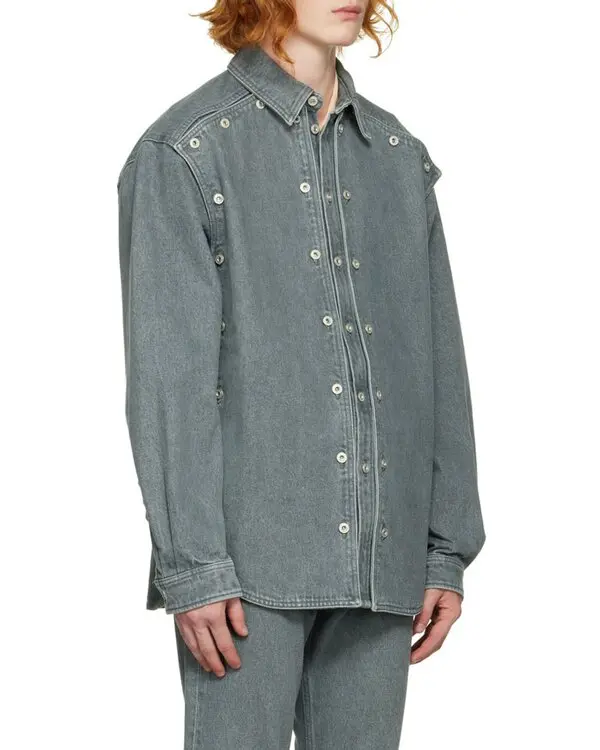 Y/project Classic Button Panel Denim Shirt