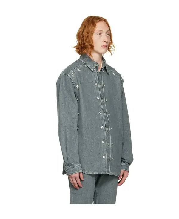 Y/project Classic Button Panel Denim Shirt