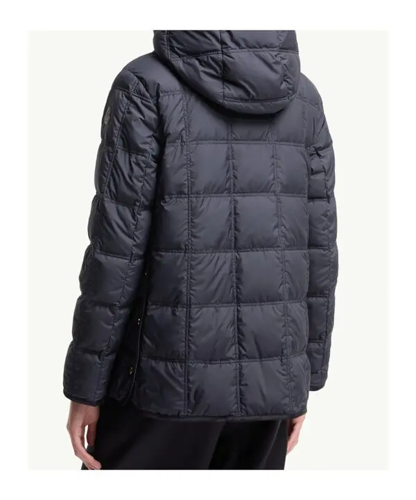 Moncler Cygnet Hooded Short Down Jacket