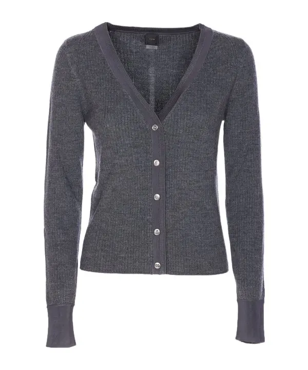 Pinko V-neck Button-up Cardigan