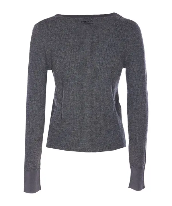 Pinko V-neck Button-up Cardigan
