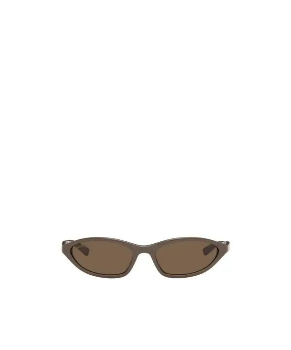 Balenciaga Cat-eye Frame Sunglasses - Brown