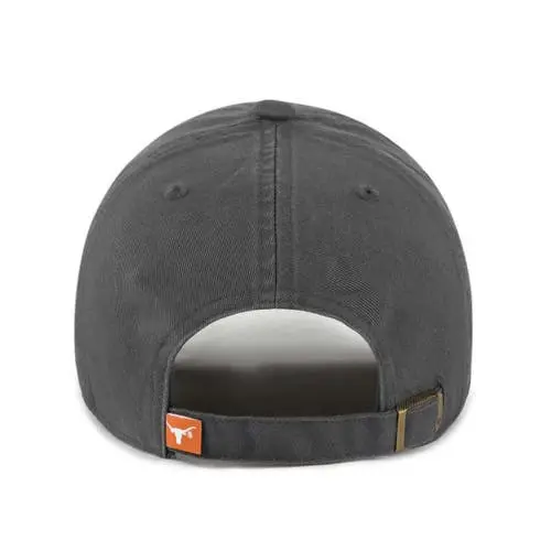 '47 Texas Longhorns Clean Up Adjustable Hat - Charcoal