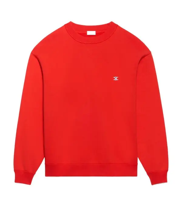 Celine Sweatshirt In Cotton Fleece