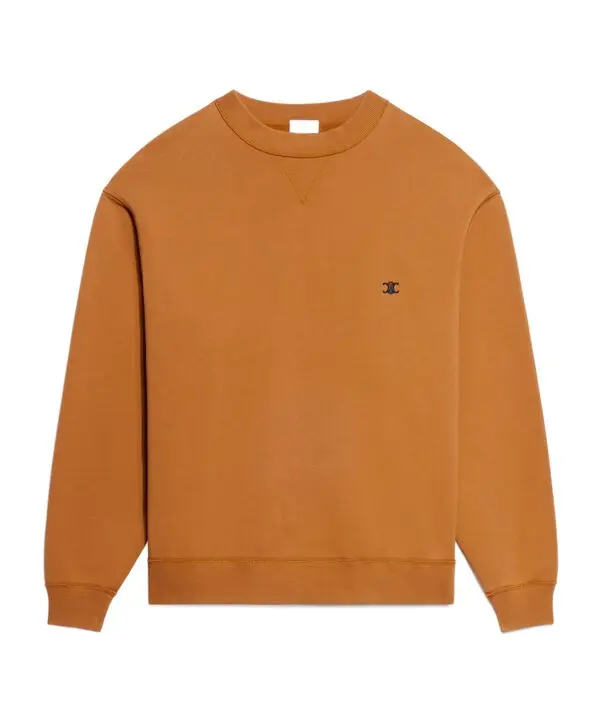 Celine Sweatshirt In Cotton Fleece