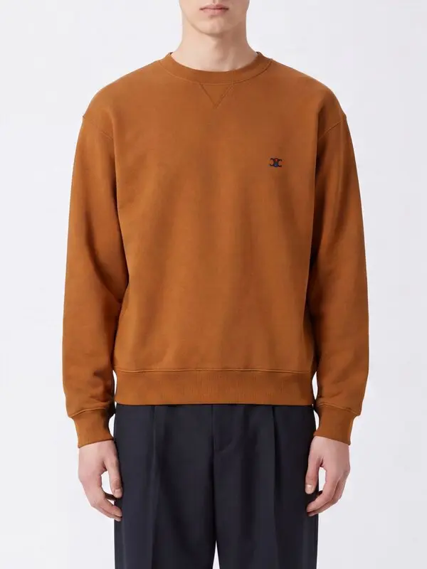 Celine Cotton Fleece Sweatshirt - No