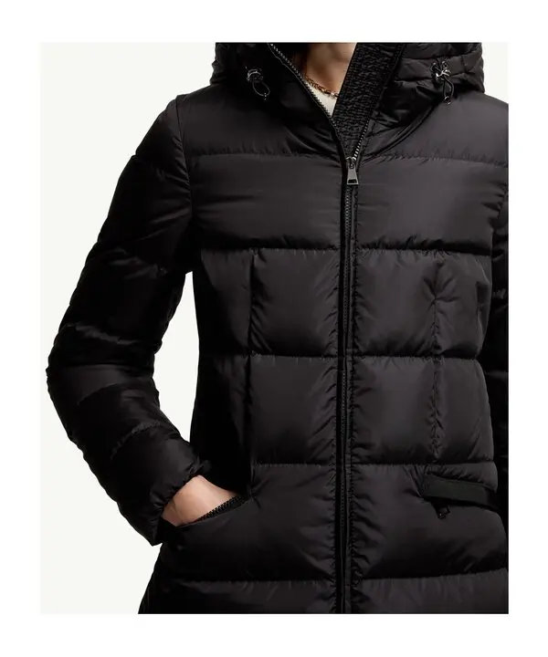 Moncler Avocette Hooded Long Down Jacket