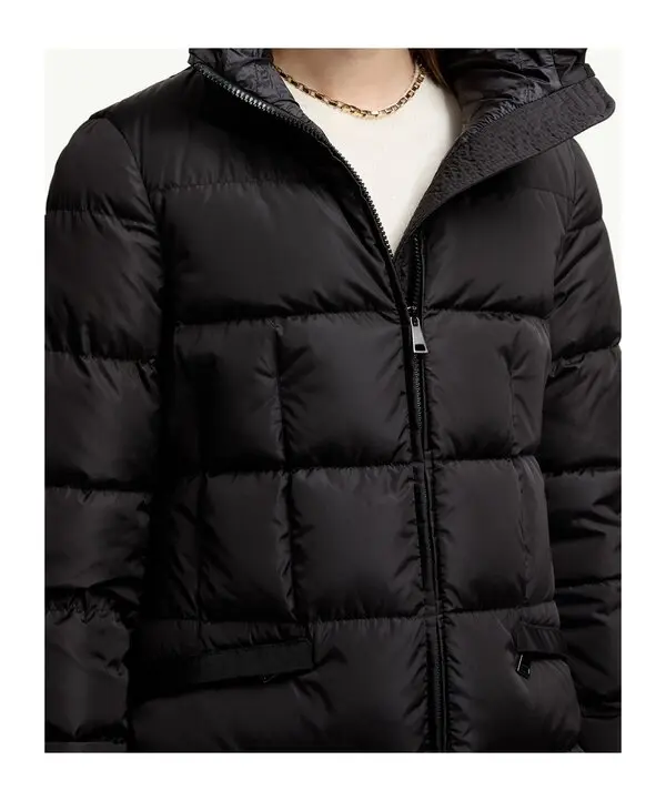 Moncler Avocette Hooded Long Down Jacket