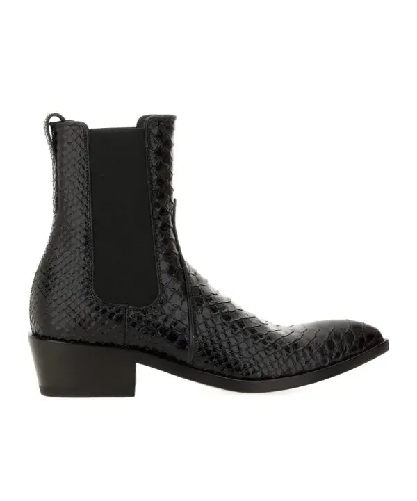 TOM FORD Embossed Slip-on Boots