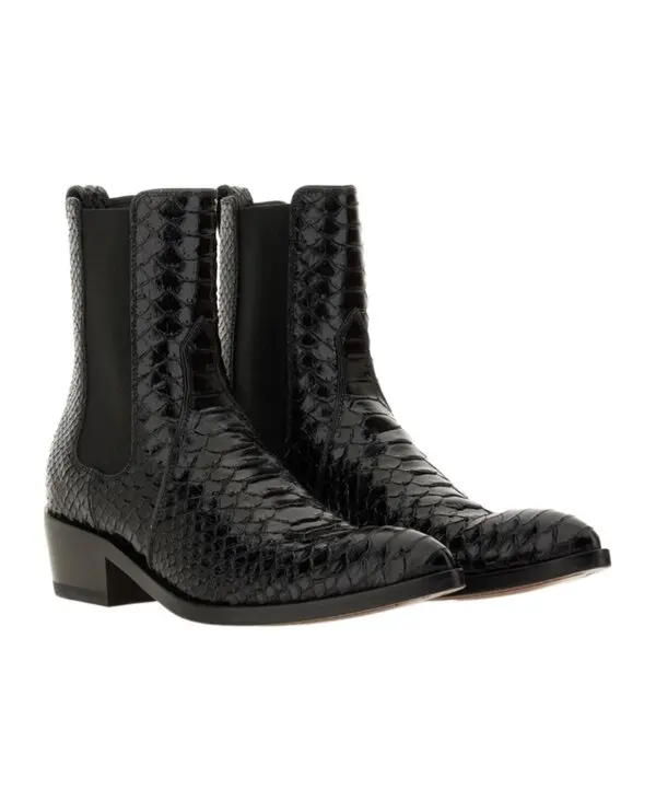 TOM FORD Embossed Slip-on Boots