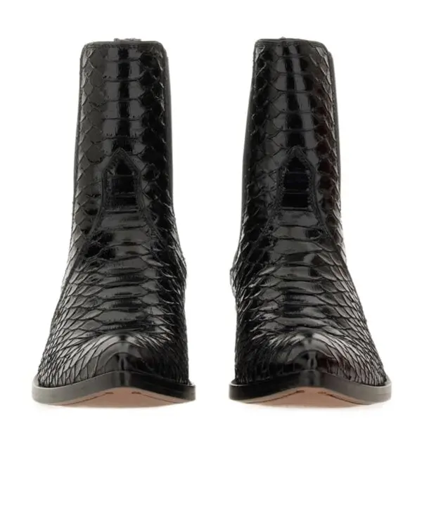 TOM FORD Embossed Slip-on Boots