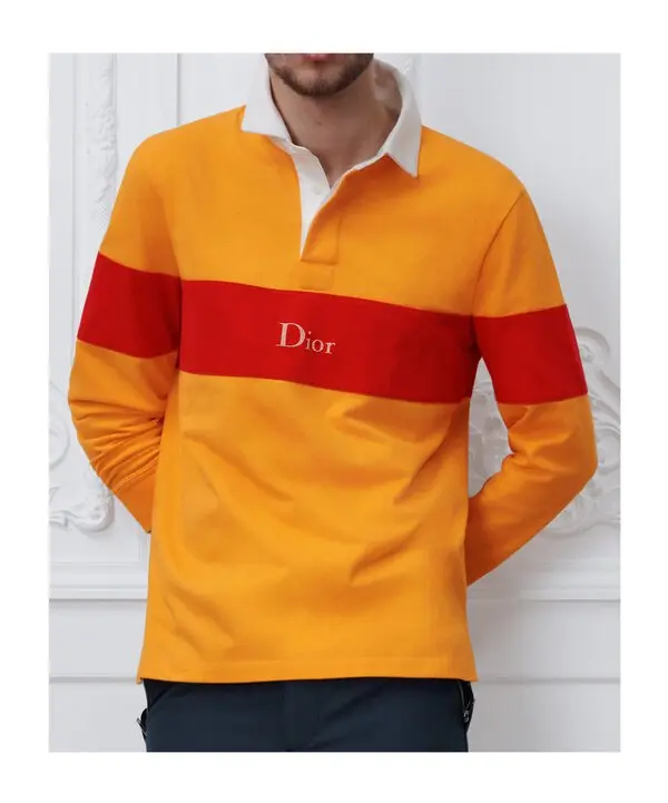 Dior Long-sleeved Rugby Shirt, Relaxed Fit