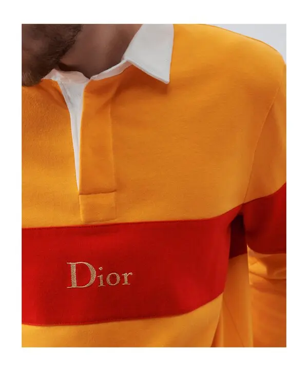 Dior Long-sleeved Rugby Shirt, Relaxed Fit