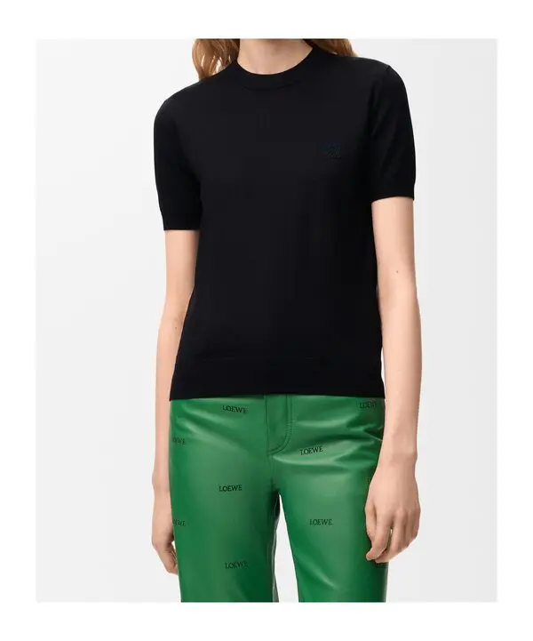 Loewe Short-sleeved Knit Top
