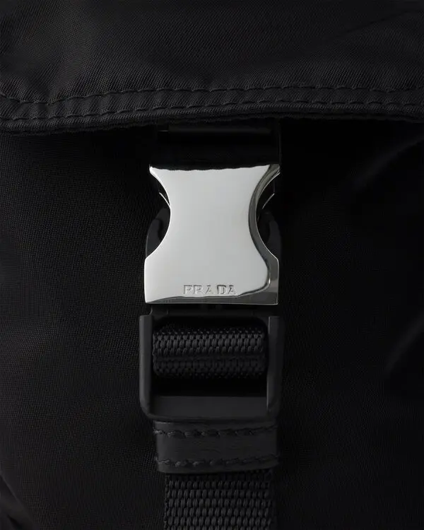 Prada Explore Re-nylon And Leather Bag