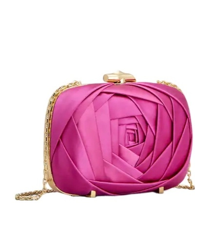 ROGER VIVIER Quilted Box Shoulder Bag - Pink